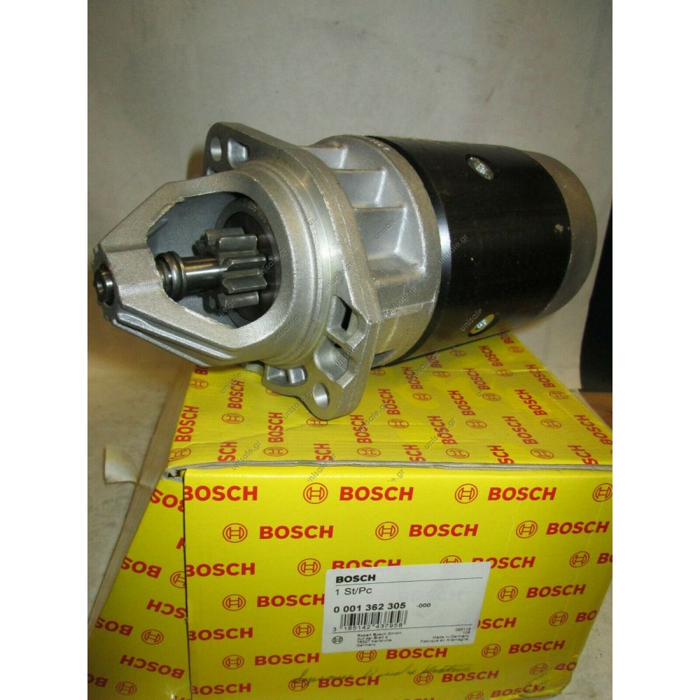 0001362305 BOSCH ΜΙΖΑ 12V 9Δ KHD IVECO STARTER, 0001362305,12V 2.7KW 9T ...