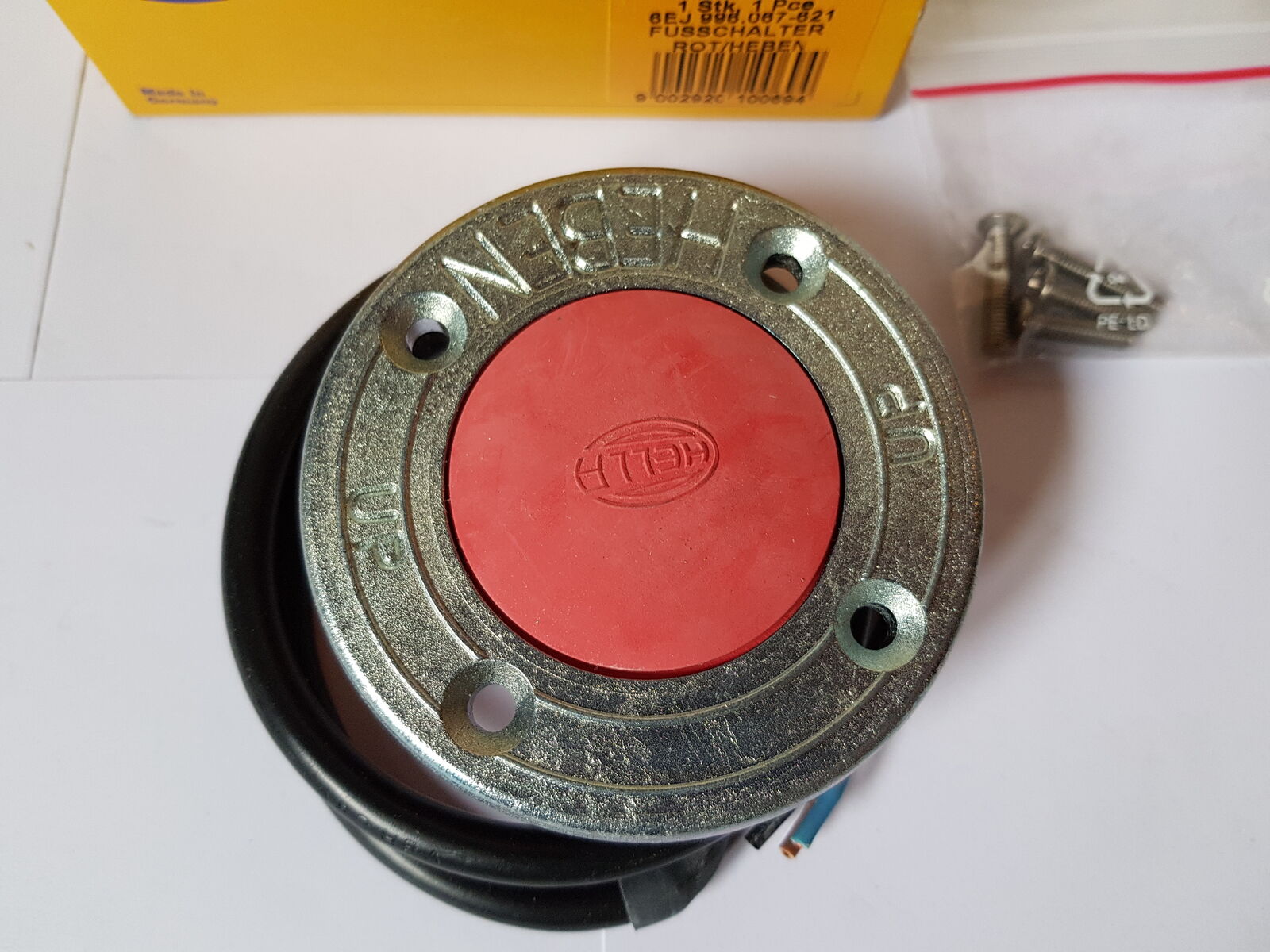 6EJ996067621 HELLA ΜΠΟΥΤΟΝ ΥΔΡΑΥΛΙΚΗΣ ΠΟΡΤΑΣ ΚΟΚΚΙΝΟ Schalter von Hella ...