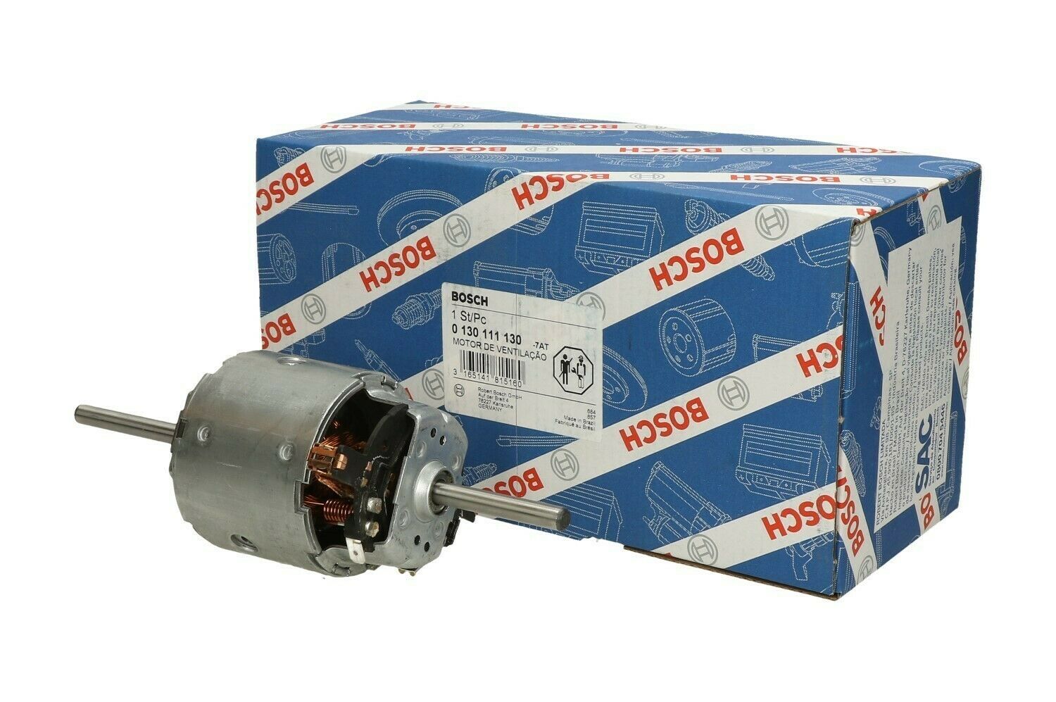 0130111130 BOSCH ΜΟΤΕΡ ΚΑΛΟΡΙΦΕΡ MERCEDES ,VOLVO 24V 2αξονες ΗΛΕΚΤΡΙΚΟ ...
