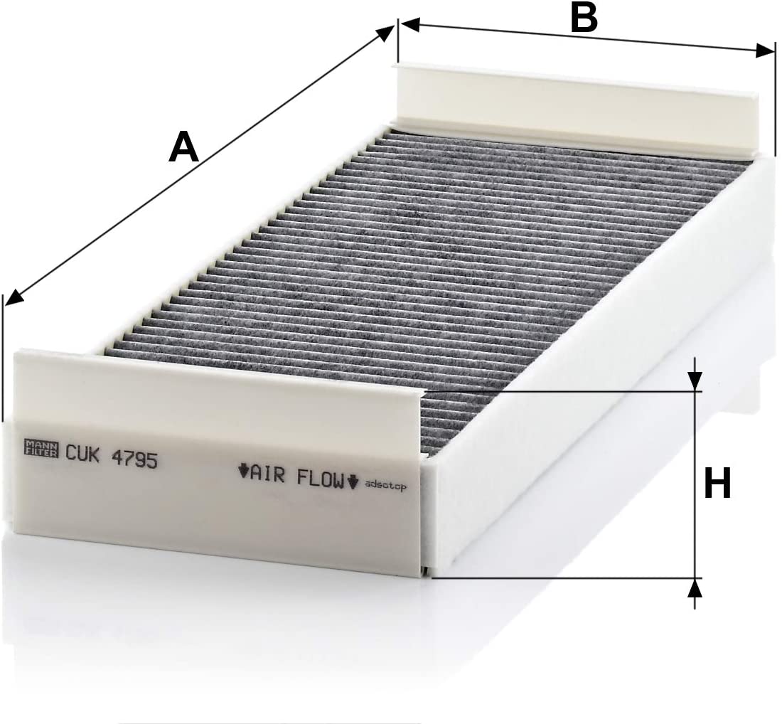 CUK 4795, MANN ΦΙΛΤΡΑ ΚΑΜΠΙΝΑΣ ΕΝ.ΑΝΘΡΑΚΑ MAN TGA-Serie Air Cabin ...