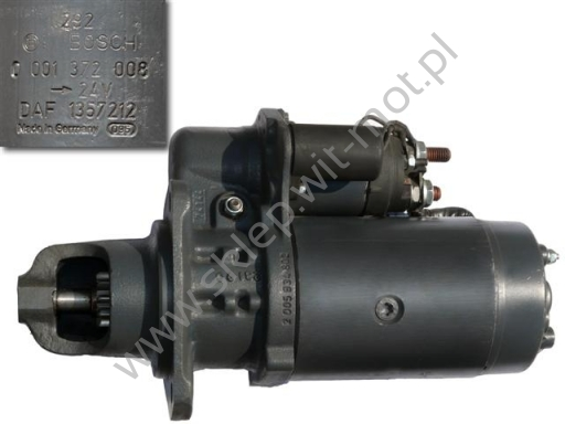 0 986 021 200 ΜΙΖΑ BOSCH 0001372008 ΜΙΖΑ DAF XF/CF 1357212 ΜΙΖΑ 24V 6 ...