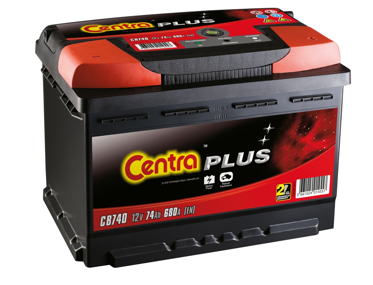 EXIDE CV CENTRA PLUS BATTERY