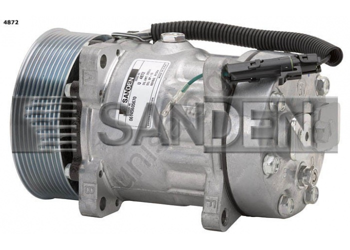 4872 KOMPRESOR SD7H15 MODEL - SD4872 PULLEY - 125MM BELT -10PK C Sanden ...