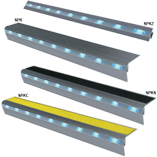 SPKZ / SPK / SPKS / SPKC Series" Continuous Step and Surface Lighting