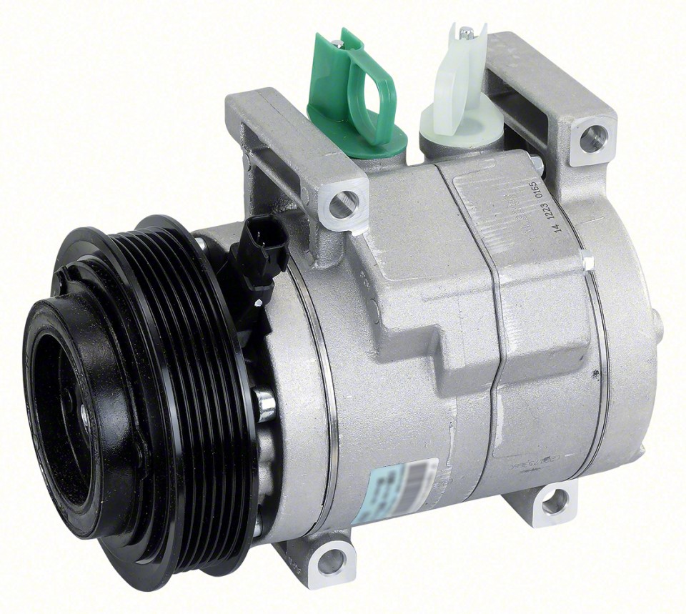 COMPRESSOR, NEW, HALLA, CHRYSLER JEEP GRAND CHEROKEE WK, V6 3.6L 09/10 ...