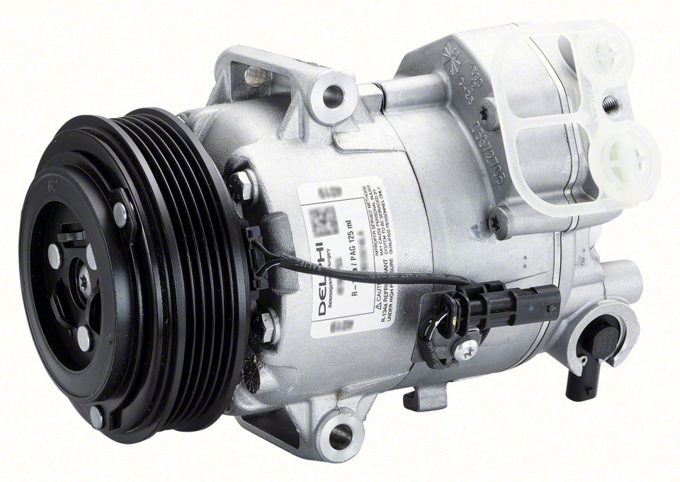 COMPRESSOR, DELPHI, OPEL ASTRA J H 1.4TD 11/11-01/15, WITH CLUTCH ...